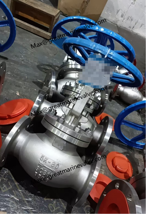 JIS F 7303 16K SCS16 Stainless Steel Globe Valves SS VALVE SERIES JIS ...