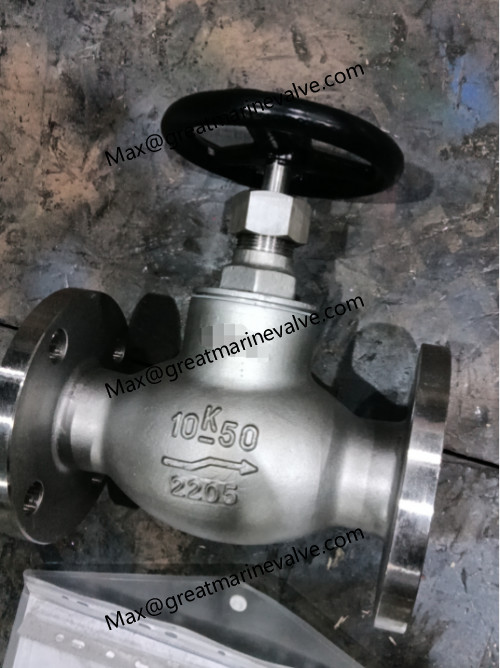 JIS F 7303 16K SCS16 Stainless Steel Globe Valves SS VALVE SERIES JIS ...